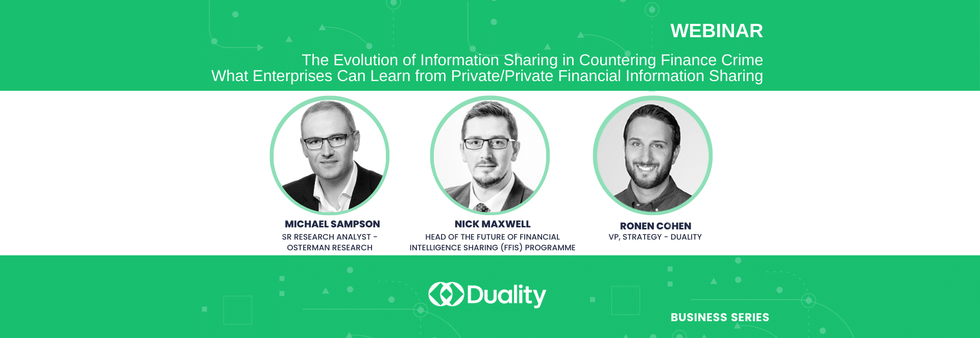 The Evolution of Information Sharing in Financial Crime